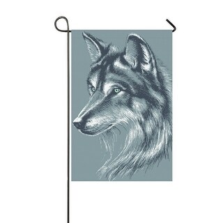 Wolf Garden Flag Banner Decorative Flag For Wedding Party Yard Home ...