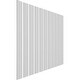 Adjustable PVC Slat Wall Panel Kit Slats, Unfinished - Bed Bath ...