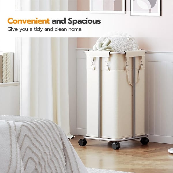 clean laundry trolley