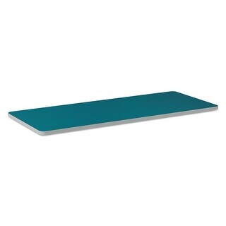 Build Rectangle Shape Table Top, 60w x 24d, Blue Agave - Bed Bath ...