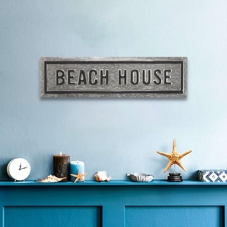 Arabella Metal Beach House Sign - Bed Bath & Beyond - 36272371