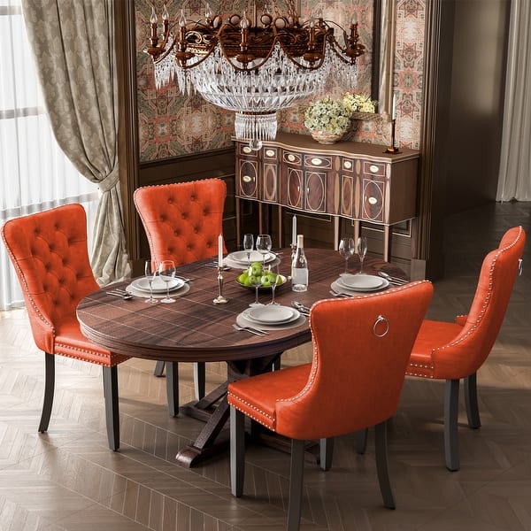 tufted dining settee