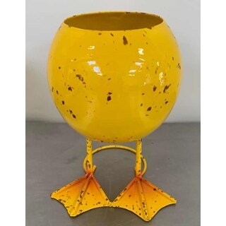 Metal planter, Duck Feet - Bed Bath & Beyond - 37560536