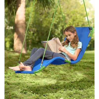 HearthSong 54-in. x 20 in. Hanging Lounge Tree Swing - One-Size ...