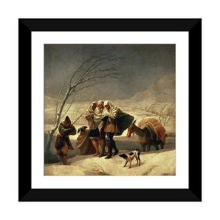 iCanvas "The Snowstorm, 1786-87 " by Francisco Goya - Bed Bath & Beyond ...