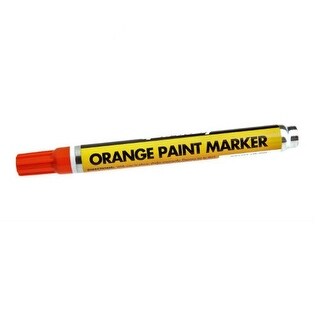 Forney 70825 Permanent Paint Marker, Orange - Bed Bath & Beyond - 13541262