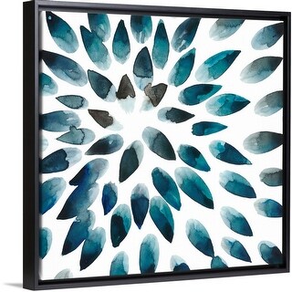 "Freshwater Starburst" Black Float Frame Canvas Art - Bed Bath & Beyond ...