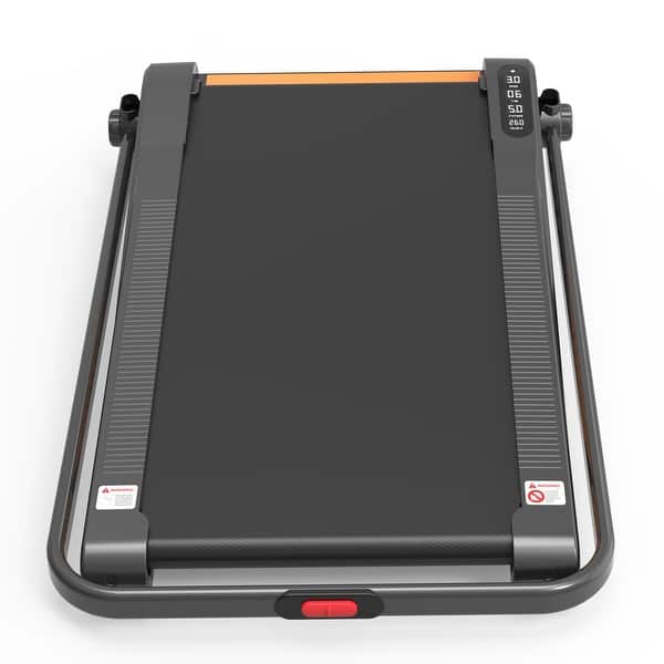 Black Treadmills for Home Foldable Treadmill with Remote Control - Bed ...