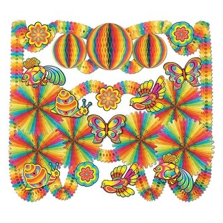 Summer Fling Decorating Kit with Cutouts, Tissue Decorations and ...