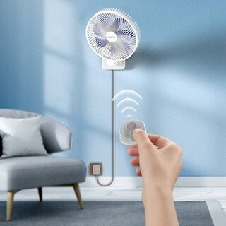 8"Small Wall Mount Fan,For RV Bedroom/Home/ Office/Garage - On Sale ...