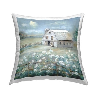 Stupell Barn with Poppy Meadow Design by Sally Swatland - Bed Bath ...