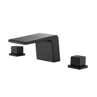 Mondawe Waterfall Bathroom Faucet - Widespread Bathroom Faucets for ...