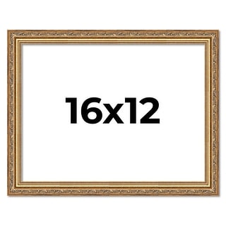 16x12 Frame Red Solid Wood Picture Frame Width 1.75 Inches | Interior ...