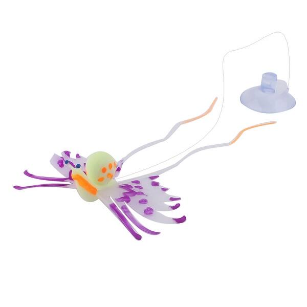 Fish Tank Silicone Artificial Suction Cup Flying Snail Design ...