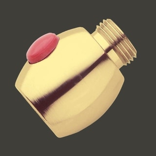 Solid Brass Shower Head Shut-Off Valve with Flow Control - Renovators ...