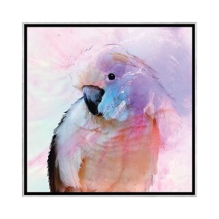 iCanvas "Parrot In Blush" by Antuanelle Framed - Bed Bath & Beyond ...