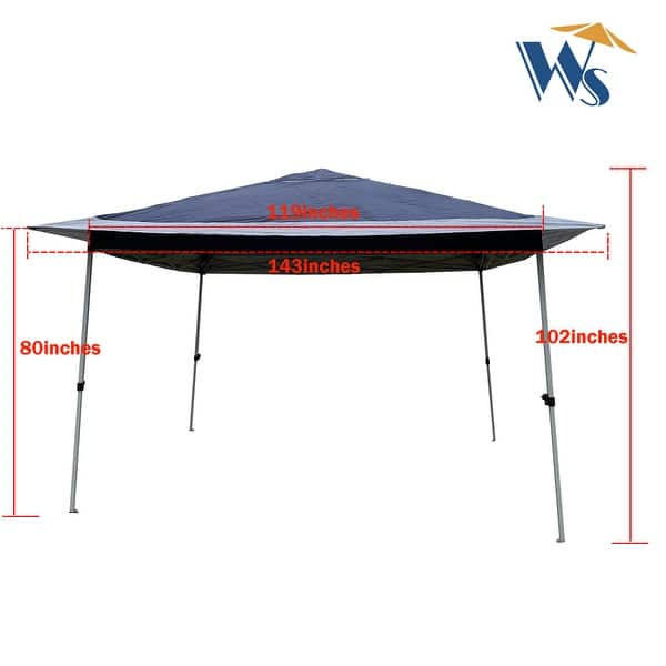 Pop-Up Outdoor Canopy Gazebos with Strong Steel Frame Storage Bag - Bed ...
