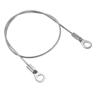 Stainless Steel Lanyard Cable Eyelets Ended Security Wires Rope ...