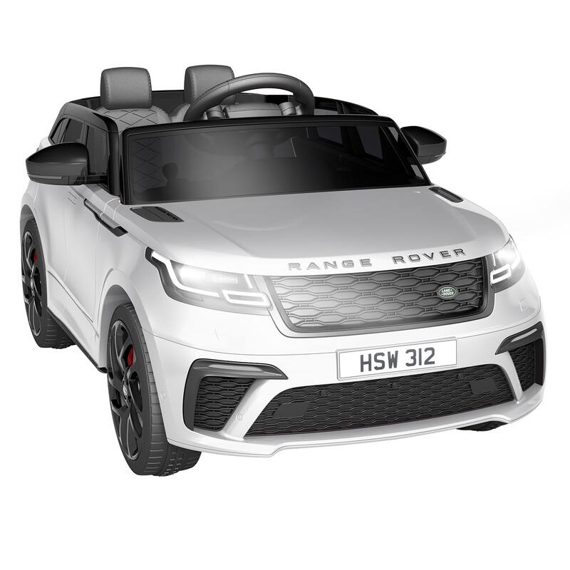 12V Licensed Land Rover Ride Electric Car for Kids with Parent Remote ...
