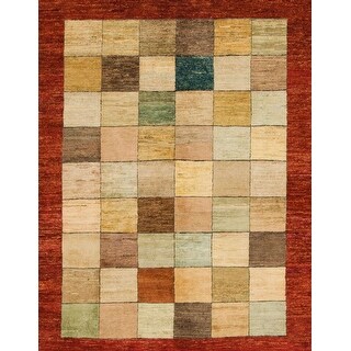 Ahgly Company Machine Washable Abstract Orange Area Rugs - Bed Bath ...