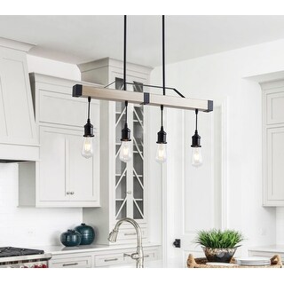Vintage Farmhouse 4-Light Bulb Pendant Lamp Fixture - Bed Bath & Beyond ...
