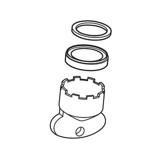 Delta RP52593 Stream Straightener Assembly from the Dryden Collection ...