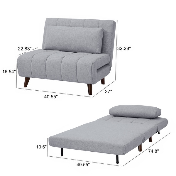 Carson Carrington Taghusa Convertible Chair On Sale Bed Bath Beyond 29230433