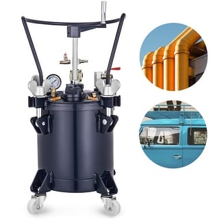 2.5 Gallon Pressure paint pot tank 10 Liters Spray Paint Pressure Pot ...