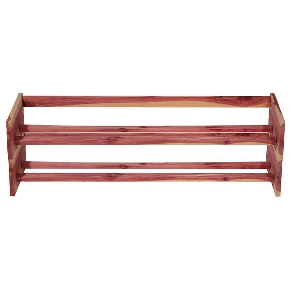 Cedar Fresh Stackable Cedar Shoe Rack - Bed Bath & Beyond - 14083103