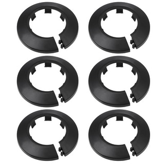 40-41mm Pipe Cover Decoration PP Plastic Water Pipe Escutcheon 6pcs ...