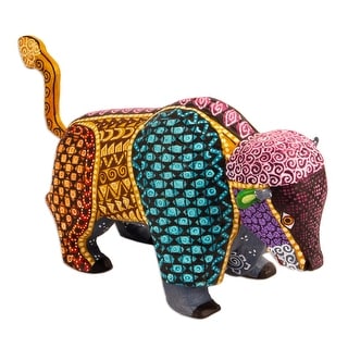 Novica Handmade Magic Buffalo Copal Wood Alebrije - Bed Bath & Beyond ...