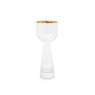 Shot Glasses with Gold Rim, Set of 6 - Bed Bath & Beyond - 40787436