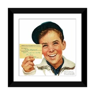iCanvas "Portrait of Mike Hayward" by Norman Rockwell - Bed Bath ...