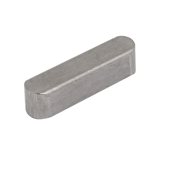 20mmx5mmx5mm 304 Stainless Steel Key Stock Keystock Round Ended 4pcs ...