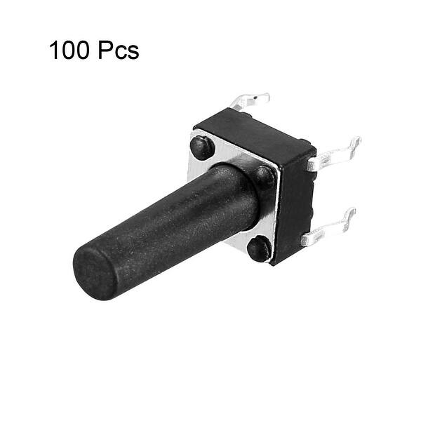6x6x14mm Panel Momentary 4-Pin PCB DIP Tactile Tact Push Button Switch ...