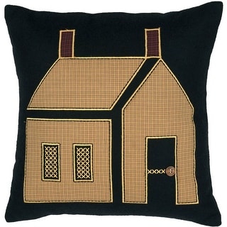 Heritage Farms Primitive House Pillow 18x18 - Bed Bath & Beyond - 34440891