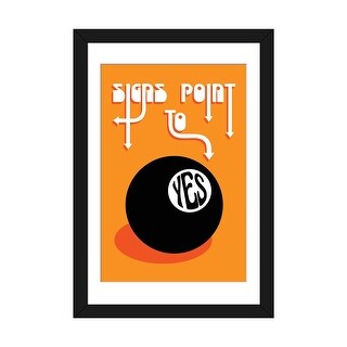 iCanvas "Signs Point To Yes" by Circa 78 Designs - Bed Bath & Beyond ...