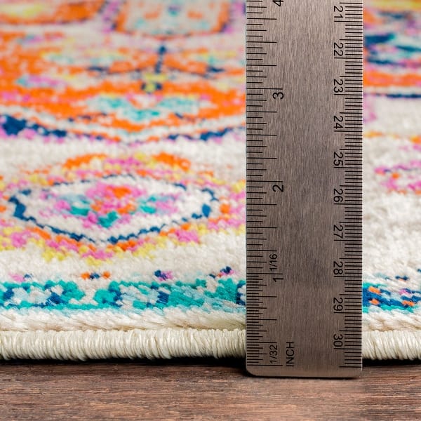 Livabliss Padma Traditional Teal Area Rug - Bed Bath & Beyond - 22402251