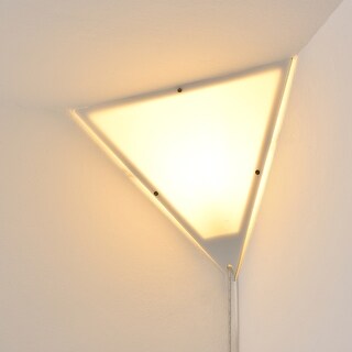 Starsky 1 -light Plug-In Triangle Corner Light - Bed Bath & Beyond ...