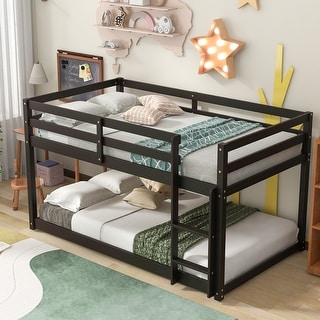 Elegant Twin over Twin Bunk Bed House Bed - Bed Bath & Beyond - 39432313