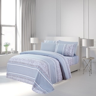 Premius Emily Premium Luxurious Wrinkle-Free Microfiber Sheet Set - Bed ...