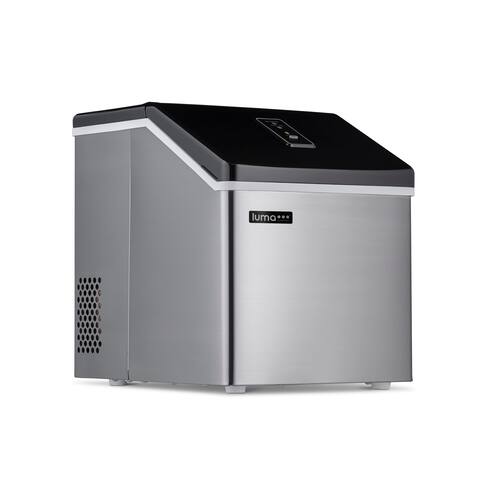 Luma Comfort Countertop Clear Ice Maker, 28 lbs. of Ice a Day with Easy ...