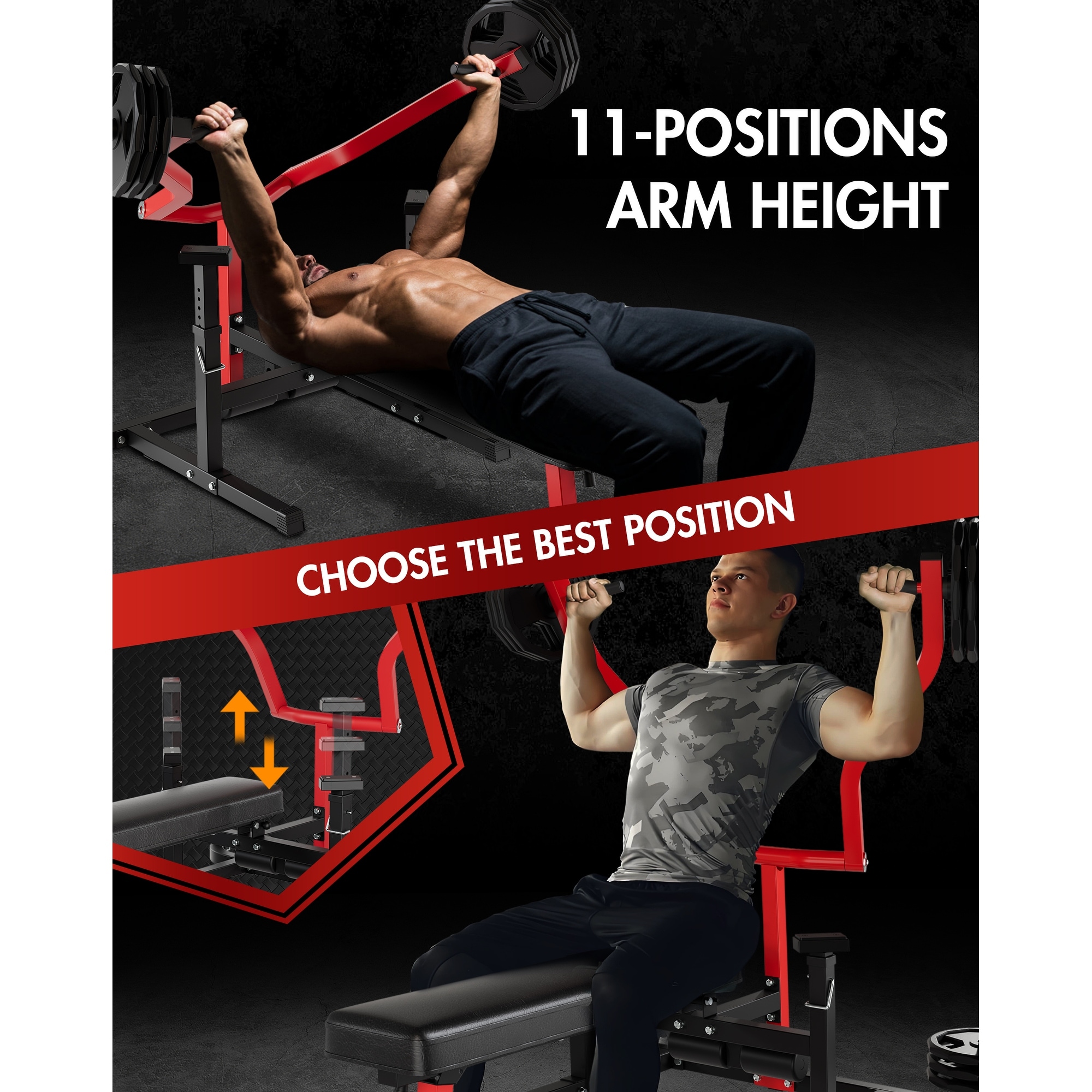 flat bench press db
