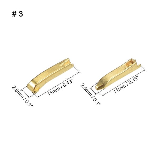 Double Open Zipper Repair Latch Kits, Insert Pins for Jacket Coat Two ...