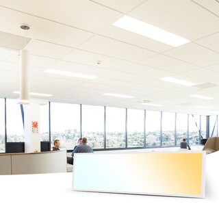 Art3d 1ftx4ft Dimmable LED Flat Panel Light, 3CCT 3000K/4000K/5000K ...