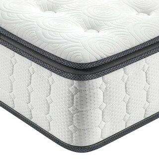 Twin XL Mattress, 10" Mattress in a Box, Extra Long Pillow Top Mattress ...