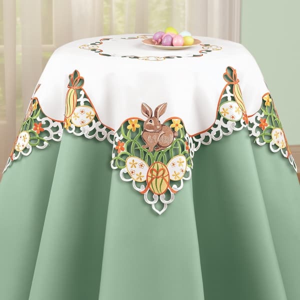 Easter Bunny and Eggs Table Linens - Bed Bath & Beyond - 36722258