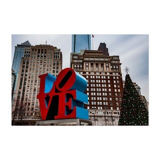 Love Park Philadelphia Pennsylvania Love Statue City Art Print/Poster ...