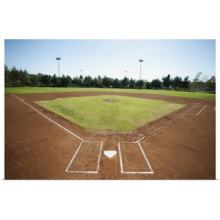 "Baseball diamond" Poster Print - Multi - Bed Bath & Beyond - 16468379