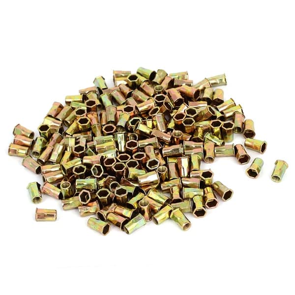 300pcs M5 Thin Head Blind Inner Hex Body Rivet Nuts Insert Nutserts ...